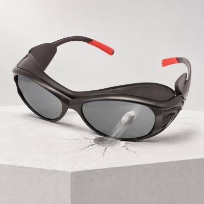 China Tactical Sun Glasses Prescription Protective Eye Wear PC Rubber Unisex UV400 Anti Fog Stylish Dark Clear Industrial Goggles Anti Scratch Impact Resistant Lightweight for Men Women Cycling Fishing Work for sale