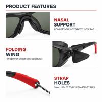 China Safety Glasses Wrap-Around Protective Men Women Ansi Z87 Glass Tactical Night Vision Unisex Designer Prescription Work Goggles Anti Scratch Anti Fog UV400 Impact Resistant for Cycling Construction Lab for sale