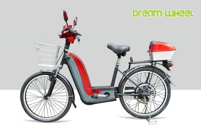 China 36V 350W Pedal Assist Electric Bike 24 Inch Wheel V Brake Rear Brushless Motor for sale