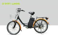 China CE 24 Inch Pedal Assist Electric Bike , Womens Pedal Assist Bike 36V Brushless Motor V Brake for sale