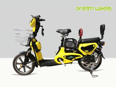 China City Pedal Assist Electric Bike 16 Inch Wheel 450W Dual Seat Digital Style for sale