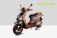China 2000W 72V Electric Pedal Assist Scooter 60km/H for sale
