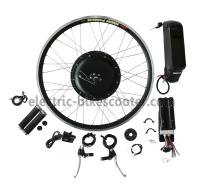 China 38km/H 48V 500W Electric Bike Conversion Kit Disc Brake Powerful Rear Gear Motor for sale