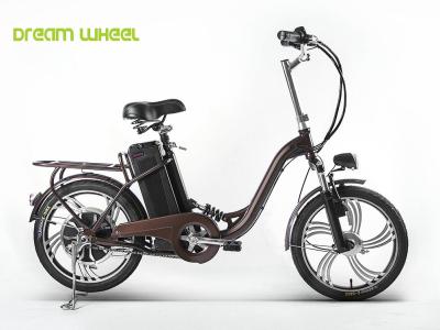 China 18 Inch Wheel Suspension Frame Electric Cruiser Bike With 250w Brushless Motor for sale