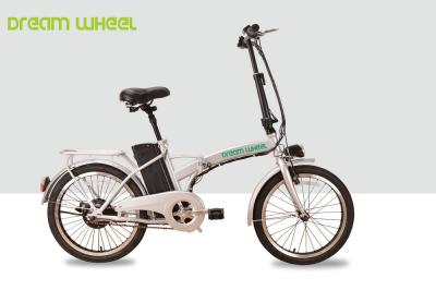 China 25km/H Small Long Range Folding Electric Bike 36V 250W Brushless Hub Motor for sale