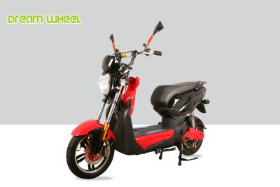 China 60V 20Ah Electric Pedal Moped Scooter With Disc Brake Suspension for sale