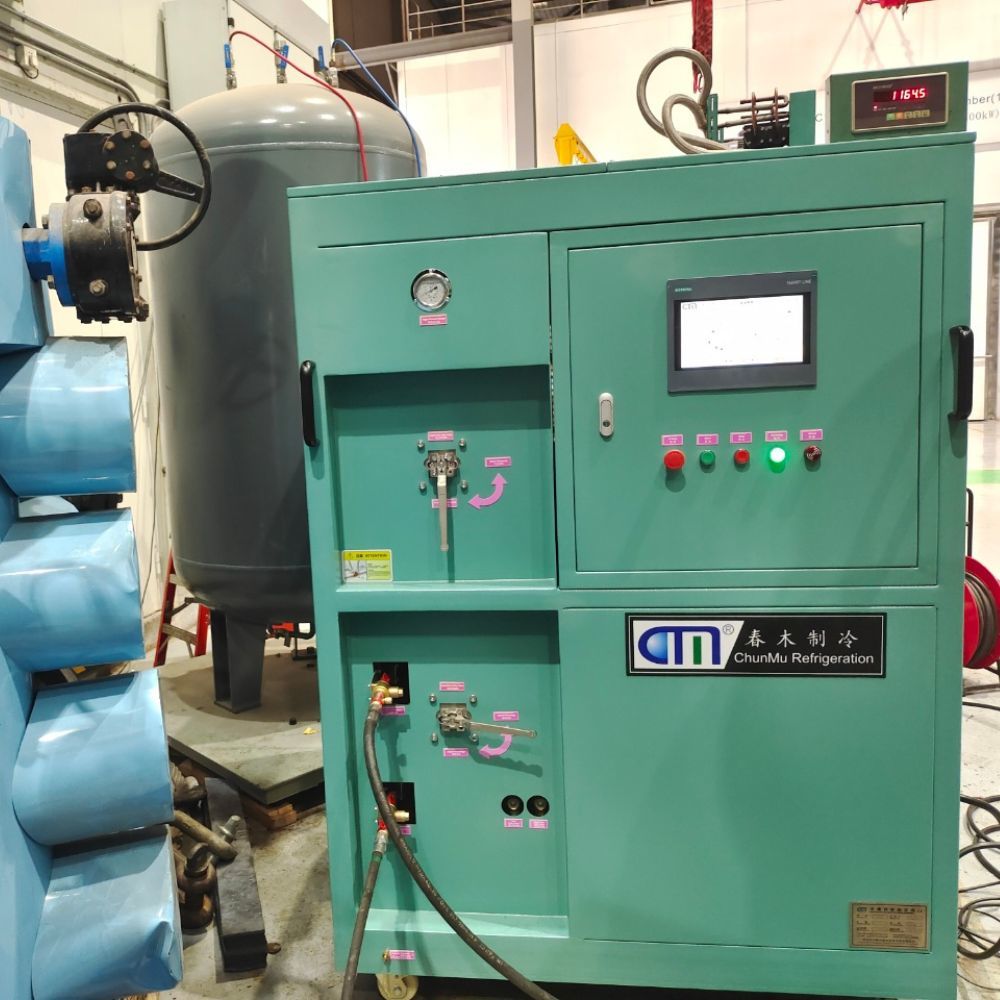 ChunMu CM580 Custom Recovery Machine for Carrier’s Low-Pressure Refrigerant Needs