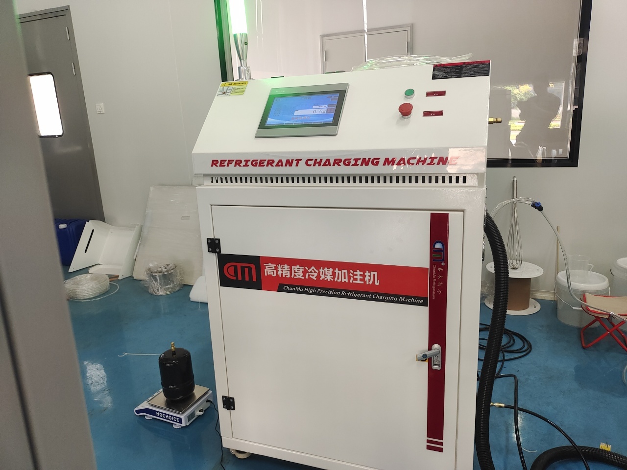 China Jihua Lab Chooses Chunmu CM8600 Refrigerant Charging Machine