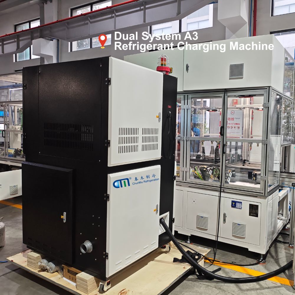Chunmu DualâSystem Refrigerant Charging Machine