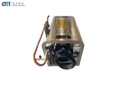 China Hydrocarbon Refrigerant Recovery Machine with Twin-cylinder oil-free compressor for sale