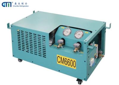 China Refrigerant Recovery Unit Freon Recovery Machine With Push And Pull Recovery Rate for sale