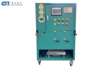 China Refrigerant Filling Machine Integrates vacuum and split filling functions For filling R32 R22 R134a R410A R407C for sale