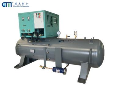 China 10HP Refrigerant Recovery Machine with Storage Tank for Large Chiller Field Service for sale