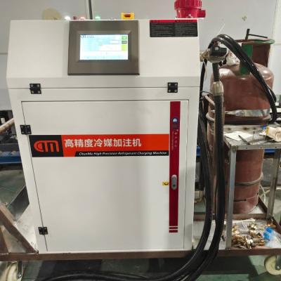 China R600a R290 Refrigerant Charging Machine With 40-200g/s Fast Charging Rate for sale