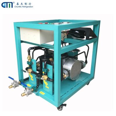 China Low Pressure Refrigerant Recovery Machine with 2400 kg/h Fast liquid recovery speed for sale