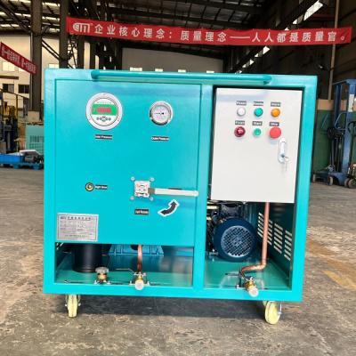 China Low Pressure Refrigerant Recovery Machine With Oil-less Compressor for sale
