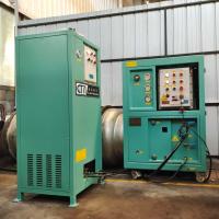 China Large Refrigerant Recovery Machine with 10HP oil less compressor for sale
