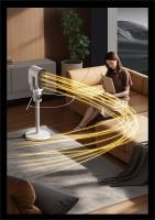 China English Operating Language 2-in-1 Cold Warm Air Ceramic PTC Heater with Remote Control for sale