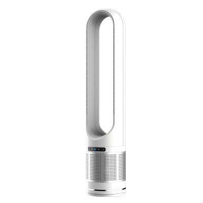 China Smart Home Standing Electric Air Cooling Fan with Large Vertical Bladeless Design 50 Inch for sale