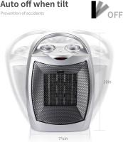 China PTC Ceramic Heating Element Household Vertical Electric Heater for Office Desktop for sale