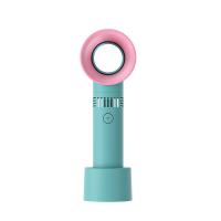 China Cooling Air Mini Handheld Bladeless Fan with USB Rechargeable Charging Time 2-3 Hours for sale