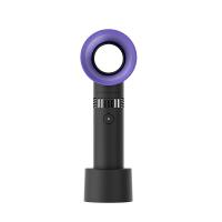 China Portable Handheld USB Charging Fan for Grafted Eyelash Hair Dryer in White Blue Black for sale