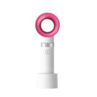 China Portable Handheld USB Charging Fan for Grafted Eyelash Hair Dryer in White Blue Black for sale