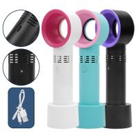China Portable Handheld USB Charging Fan for Grafted Eyelash Hair Dryer in White Blue Black for sale