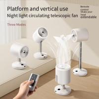 China USB Portable Shaking Head Floor Fan for Versatile Air Cooling at Home and Outdoor for sale