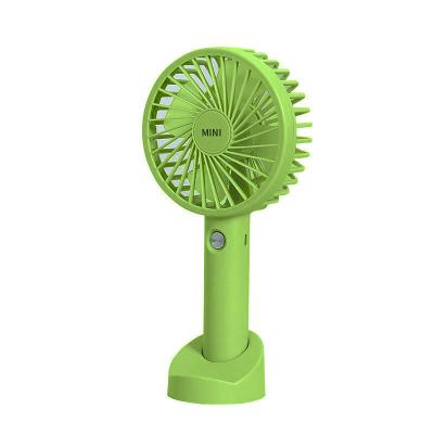 China Mini Hand Fan USB Rechargeable NO App Control Black White Orange Green Blue or Yellow for sale