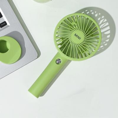 China Portable Handheld Mini Fan with 4 Rotary Vane and Rechargeable USB Power for sale