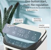 China Mini Air Conditioner Fan Household Portable USB Electric Fan 5V12W Net Weight 800g for sale