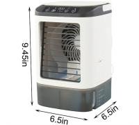 China Electric Fan Cooling Water-Cooled Humidified Desktop Mini Air Conditioning Fan Small for sale