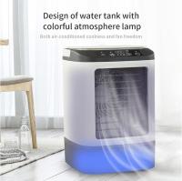 China Electric Fan Cooling Water-Cooled Humidified Desktop Mini Air Conditioning Fan Small for sale