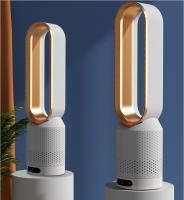 China 20 Inch Floor Standing Silent Electric Fan Air Purification Circulating Fan Bladeless for sale