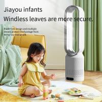 China Commercial Electric Tower Fan with Touch Screen Remote Control and Bladeless Design for sale