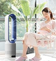 China 20 inch Bladeless Air Circulation Fan 2 Hours Timer NO Adjustable Height Remote Control for sale