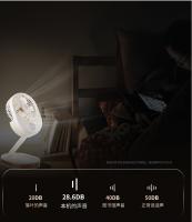 China Logo Customized Small Portable Folding Fan for Outdoor Home Office Desktop Charging for sale
