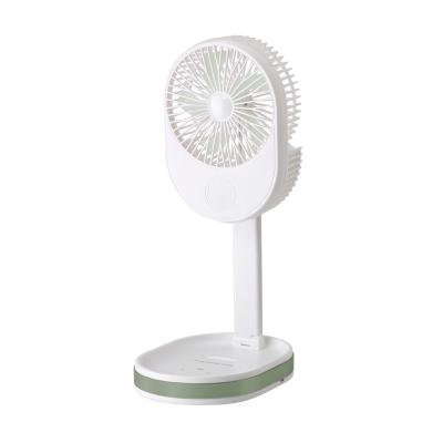 China English Operating Language Portable USB Charging Foldable Small Fan for Home Office for sale