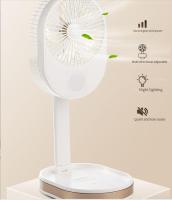 China English Operating Language Portable USB Charging Foldable Small Fan for Home Office for sale