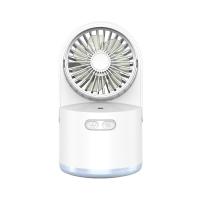 China Household USB Rechargeable Water Mist Fan for Home Office Cooling and Humidifying for sale
