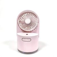 China USB Rechargeable Table Fan for Home Office Foldable Desk Fan Misting Rechargeable for sale