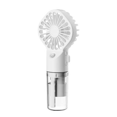 China Household USB 18650 Lithium Battery Powered Water Mist Fan for Home Travel Office for sale