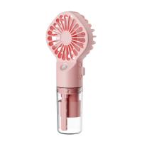 China Household USB 18650 Lithium Battery Powered Water Mist Fan for Home Travel Office for sale