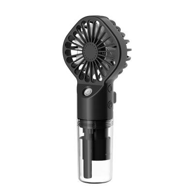 China Portable Mini Handheld Fan 4 Speed Settings Rechargeable and 2-8 Hours Working Time for sale