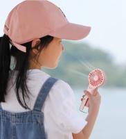 China 75*42*165mm Pocket Fan USB Rechargeable Mini Handheld Fan for Outdoor Camping Travelling for sale