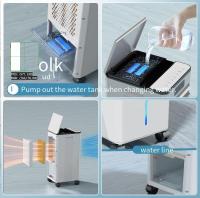 China Silk screen printing household spray refrigeration fan air conditioner water-cooled fan for sale