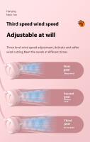China USB Rechargeable Neck Hanging Fan Portable and Silent Cooling for Outdoor Office for sale