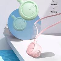 China Neck Wearable Portable Hanging Neck Fan with High Wind Capacity and DC5V Power Supply for sale