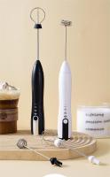 China Electric Frother Mini Handheld Wireless Milker Coffee Electric Mixer Egg Beater for sale